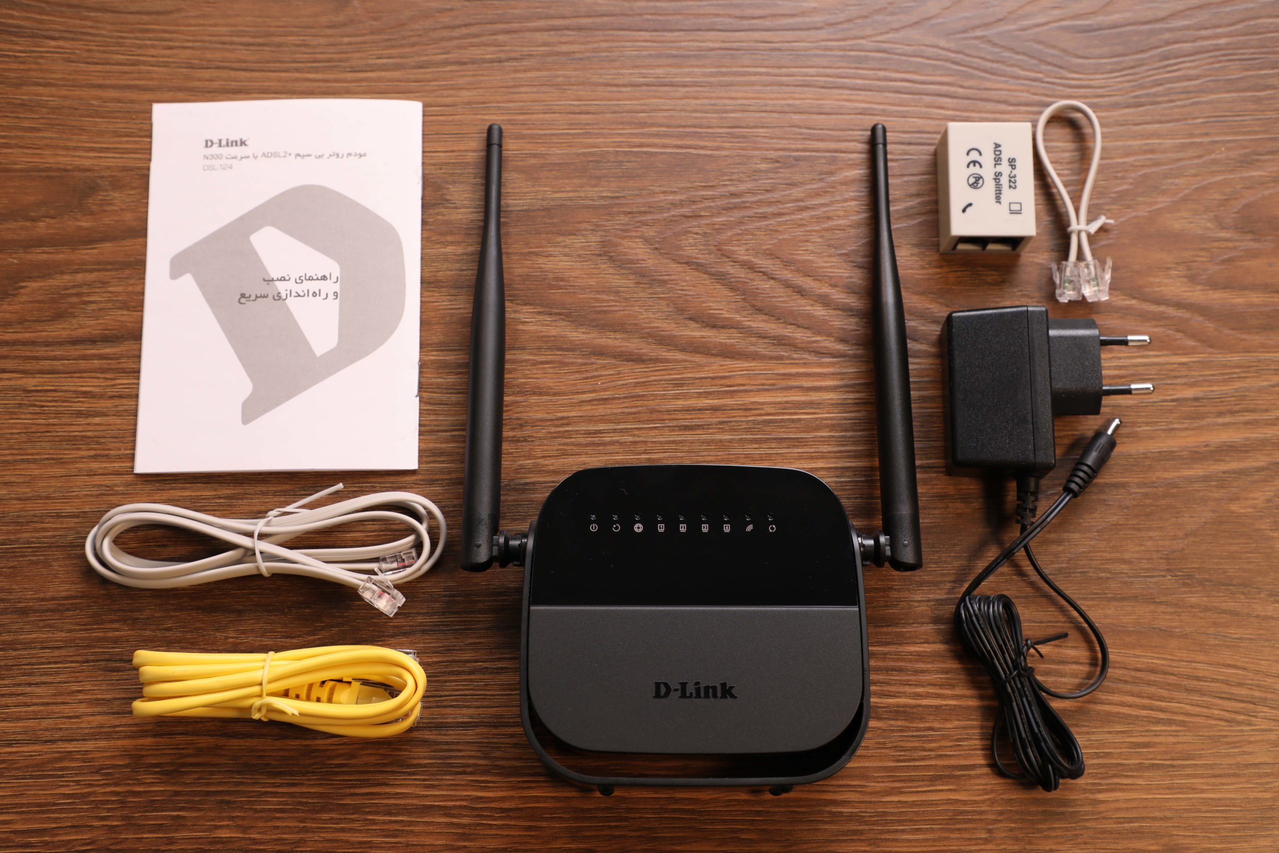 بررسی روتر بی‌سیم دی لینک DSL-124 - گیم طور